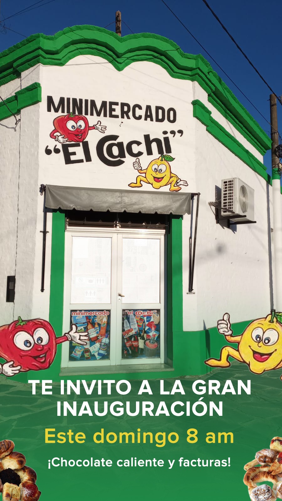 Este Domingo abre sus puertas Minimercado "El Cachi"
