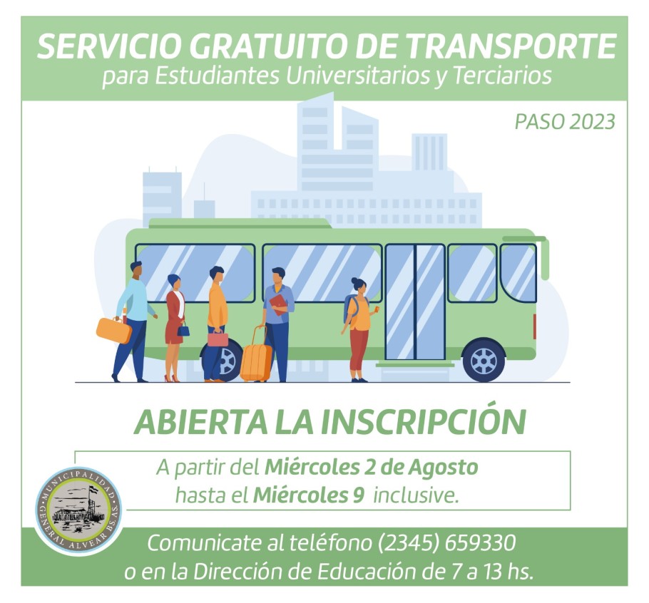 Paso 2023: Habrá servicio de transporte gratuito para Estudiantes ...