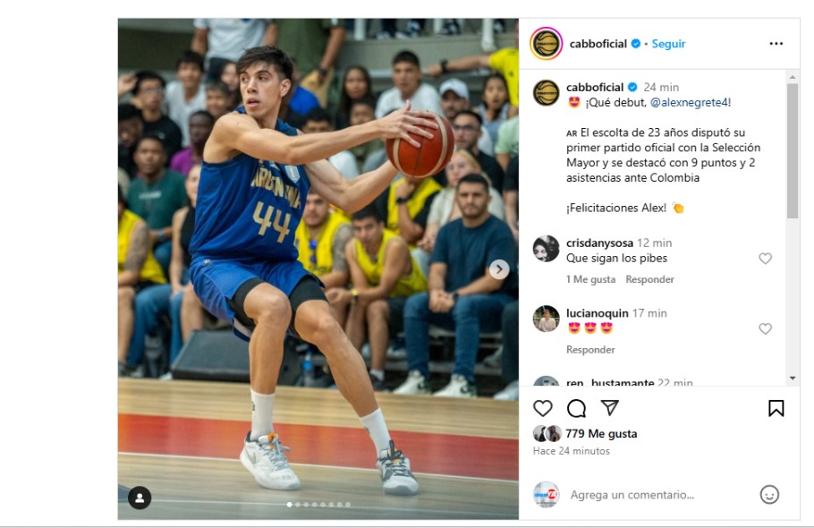 Alex Negrete disputó su primer partido oficial con la Selección Mayor